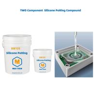 China Two-component clear silicone potting compound for electronic component for sale