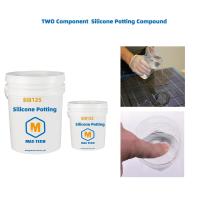 China Two-component clear silicone potting compound for electronic component for sale