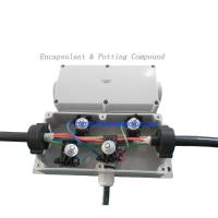 China Waterproofing Cable Junction Box Silicone Gel Splice Kit Connector Silicone Electrical Potting for sale