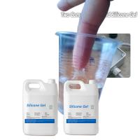 China high temperature electrical insulation Clear Hard waterproof cable junction box silicoen gel for sale