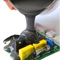 China LED Driver Epoxy Resin Thermal Conductive Silicone Potting Material Adhesive Excellent Double Potting Compound for sale
