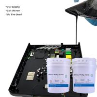 China LED Driver Epoxy Resin Thermal Conductive Silicone Potting Material Adhesive Excellent Double Potting Compound for sale