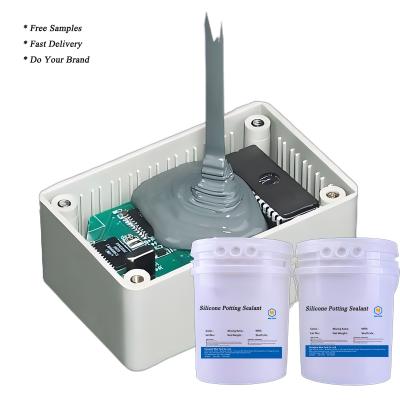 China 2.0 W/MK China Two Component Silicone Potting Two Component Sealant Potting Compound for Electronic Components for sale