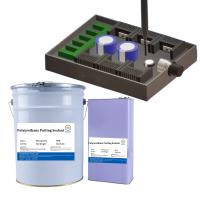 China Two Component Transparent Waterproof IP68 Dielectric Insulating Liquid PU Potting for Electronics PCB LED for sale