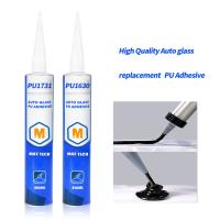 China One Component high viscosity Auto Bus Car Side Windscreen Glass Bonding PU Urethane Polyurethane Adhesive Black Sealant for sale
