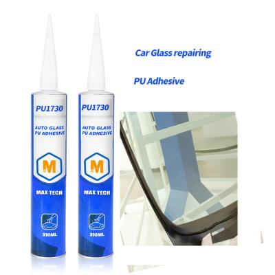 China One Component high viscosity Auto Bus Car Side Windscreen Glass Bonding PU Urethane Polyurethane Adhesive Black Sealant for sale