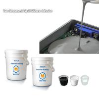 China HIgh quality Thermal Conductive Electronic Silicone Potting Compound Two Part LED PCB Silicone Rubber Potting Compound for sale