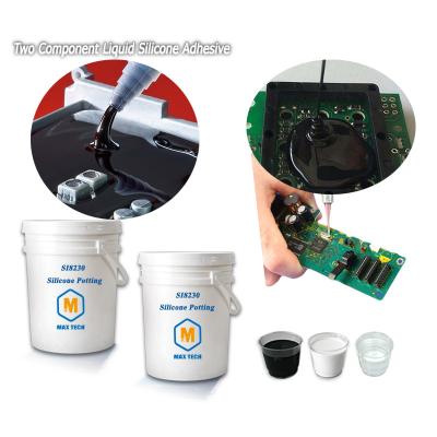 China Two-component clear silicone potting compound for electronic component for sale