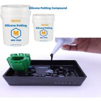 China Two-component clear silicone potting compound for electronic component for sale