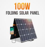 China 18V 32v 100w Foldable Solar Panel Charger Battery For Boats OEM for sale