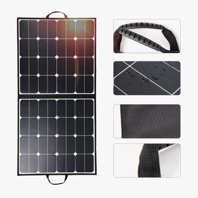 China 100 w Foldable Solar Panel Charger 32v For Power Station Outdoor for sale
