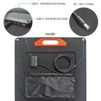 China 100w Etfe Solar Charger Power Bank Panel For Summer Camping Van RV for sale