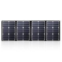 China PVDF Portable 80w Foldable Solar Panel Charger With DC And USB Output for sale