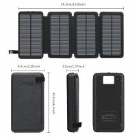 China OEM 25000mAh 6W Solar Powered Power Bank Charger Panel For Mobile Phone for sale