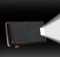 China 8000mAh 5V Waterproof Portable Solar Charger Solar Phone Charger Camping for sale