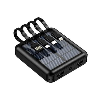 China Ultra Slim Travel Solar Charger 10000mah Solar Panel For Charging Power Bank for sale