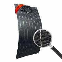 China 100 Watt Waterproof Flexible Monocrystalline Solar Panel Mono Solar Module For RV for sale