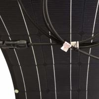 China 100 Watt Waterproof Flexible Monocrystalline Solar Panel Mono Solar Module For RV for sale