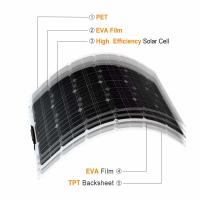 China Monocrystalline Flexible Amorphous Solar Panel 100W 12V 400W 40A for sale