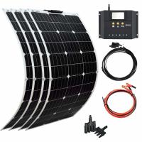 China Monocrystalline Flexible Amorphous Solar Panel 100W 12V 400W 40A for sale