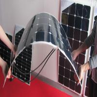 China 12V 110W Thin Flexible Solar Panels Monocrystalline Solar Module For Car Boat for sale