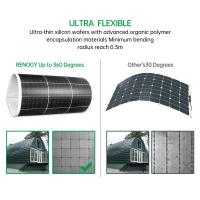 China Portable Flexible Solar Film 100W Flexible Amorphous Solar Panel for sale