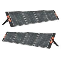 China Mono Solar Cells Portable Solar Panel 200W Foldable Solar Panel With USB Output for sale