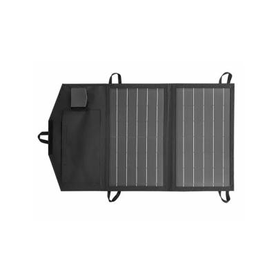 China Mini Solar Charger Portable Solar Panel 15W Foldable With Double USB For Phones Laptops for sale