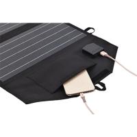 China Mini Solar Charger Portable Solar Panel 15W Foldable With Double USB For Phones Laptops for sale