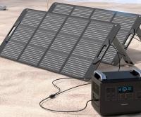 China Mini Outdoor 100w Foldable Solar Panel Flexible Charging Waterproof Full Black for sale