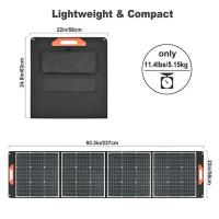 China Lightweight Waterproof 100w Folding Solar Panel Solar Blanket Charger For Outdoor for sale