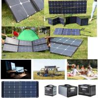 China Lightweight Waterproof 100w Folding Solar Panel Solar Blanket Charger For Outdoor for sale