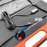 China Lightweight Waterproof 100w Folding Solar Panel Solar Blanket Charger For Outdoor for sale