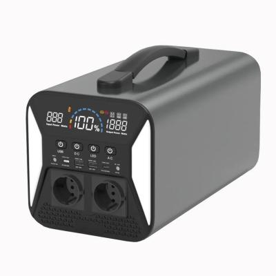 China 220V Off Grid Portable Solar Power Generator  Lifepo4 Battery 1000W for sale