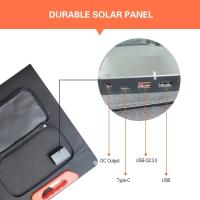 China 60W 100W 150W Portable Folding Solar Panels 200W For Outdoor Camping for sale