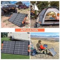 China 60W 100W 150W Portable Folding Solar Panels 200W For Outdoor Camping for sale