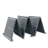 China 110W Foldable Solar Panel ETFE Portable 6 Folding Travel Charger Home Use Solar Panel for sale