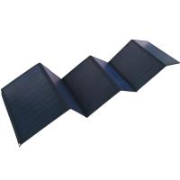China Portable Sunpower Solar Panel 6 Fold ETFE 60W Foldable Handing Bag Power Charger for sale