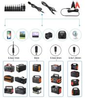 China Portable Sunpower Solar Panel 6 Fold ETFE 60W Foldable Handing Bag Power Charger for sale