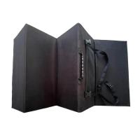 China Foldable Solar Panel Handbag Power Station Portable Sunpower 6 Fold ETFE 60W 110w 220w for sale