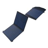 China Foldable Solar Panel Handbag Power Station Portable Sunpower 6 Fold ETFE 60W 110w 220w for sale