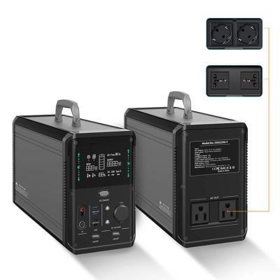 China Portable Power Solar Station Generator For Camping LifePO4 Emergency For RV Air Conditioner for sale