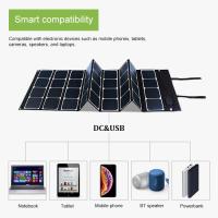 China Portable Foldable Solar Panel 120W Waterproof For Outdoors Camping for sale
