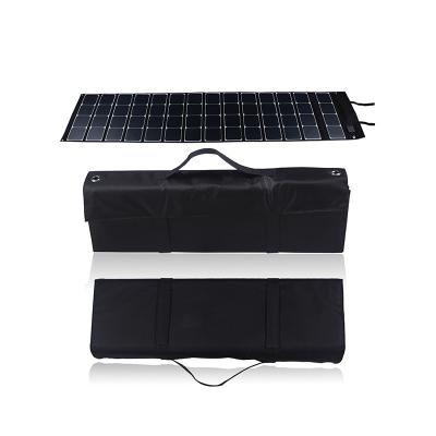 China 180W Sunpower Foldable Solar Panel For Power Bank Camping Travel Boat for sale