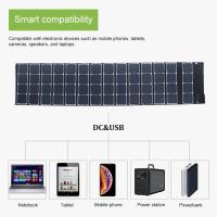 China 180W Sunpower Solar Powered Trickle Charger Panel For Camping for sale