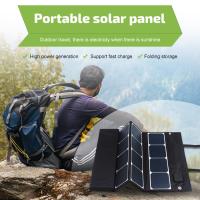 China 180W Sunpower Foldable Solar Panel For Power Bank Camping Travel Boat for sale