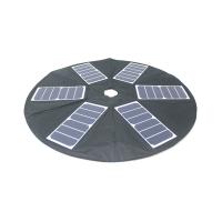 China 39w Portable solar powered umbrella charging station Waterproof For Beach for sale