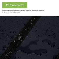 China Waterproof Portable Umbrella Foldable Solar Panel Charger 39w With 2 Usb Output for sale