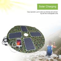 China 20w ETFE Mobile Foldable Solar Panel For Cell Phone for sale