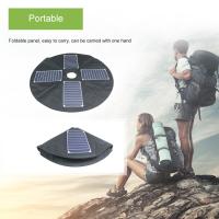 China OEM ROHS USB Solar Panel 20w Solar Charger For Moible Phone Camera for sale